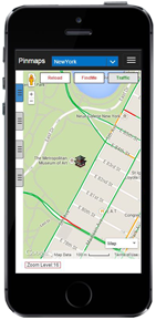 Pinmaps.net custom map creator to pin multiple locations